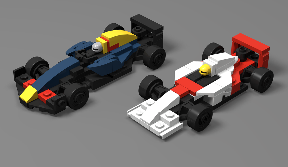 LEGO MOC Microscale F1 Legends (mini Speed Champions) by Brix23 ...