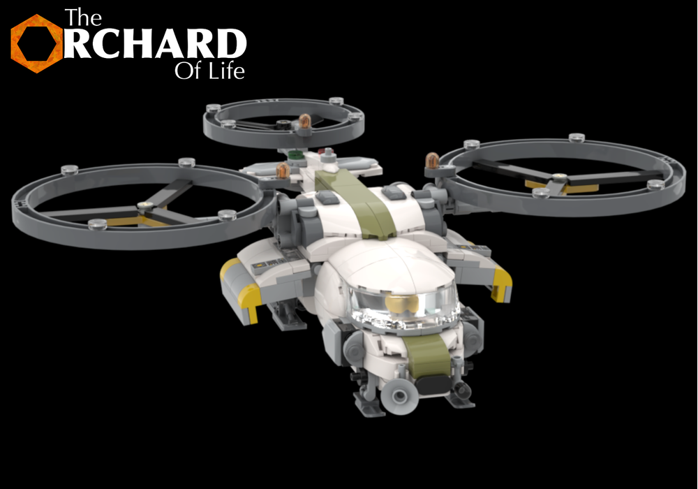 LEGO MOC Cormorant Rotocopter (Default Configuration) by OrchardBuilds ...