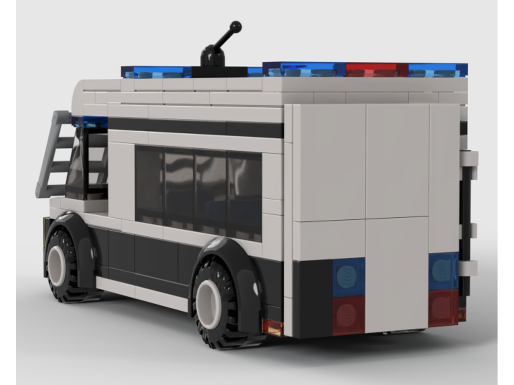 LEGO MOC-217365 Police riot van by Toothpick-NL | Rebrickable - Build ...