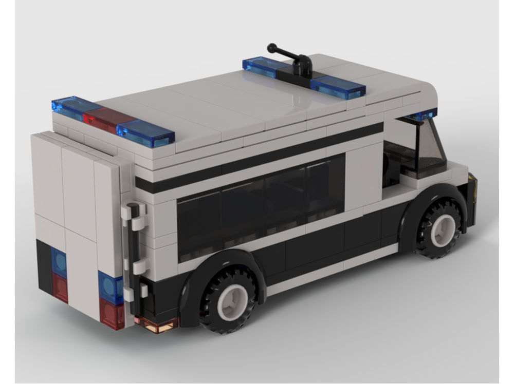 LEGO MOC-217365 Police riot van by Toothpick-NL | Rebrickable - Build ...