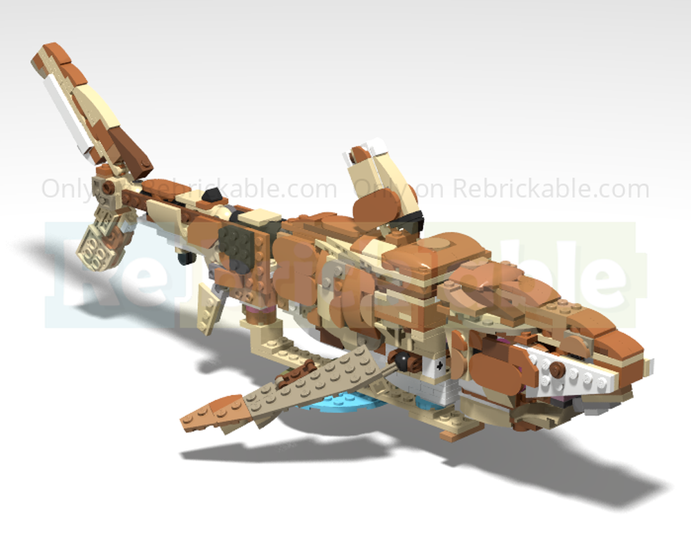 LEGO MOC-217367 31150 Megalodon by cre8torbuilds | Rebrickable - Build ...