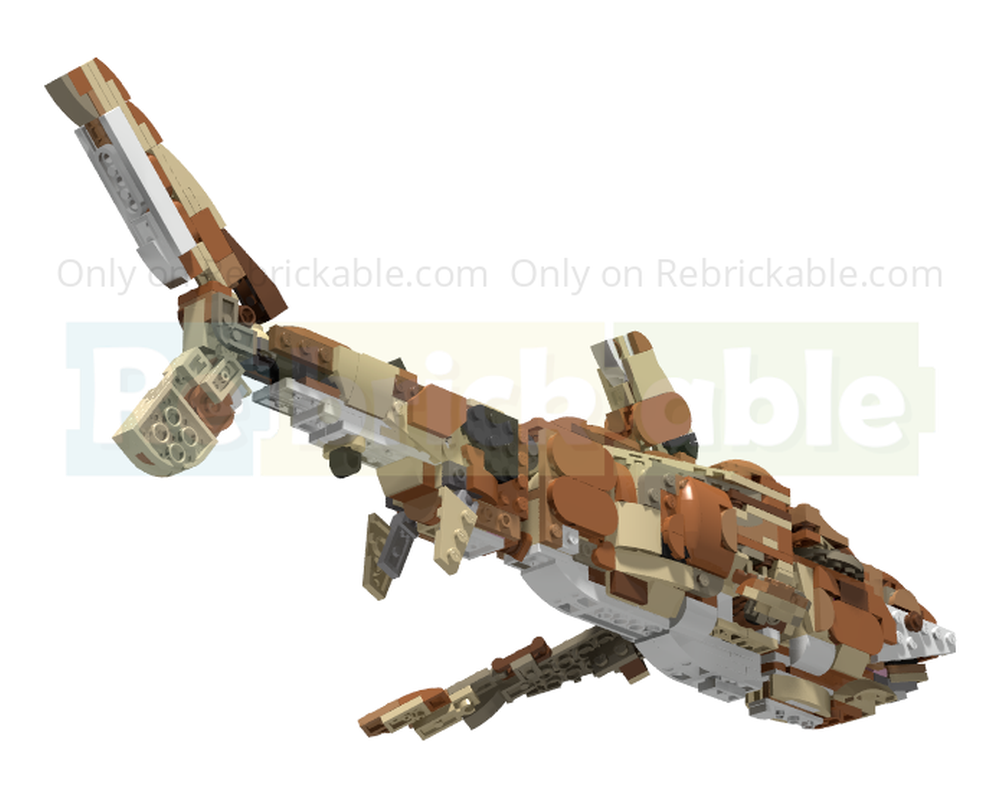 LEGO MOC 31150 Megalodon by cre8torbuilds | Rebrickable - Build with LEGO