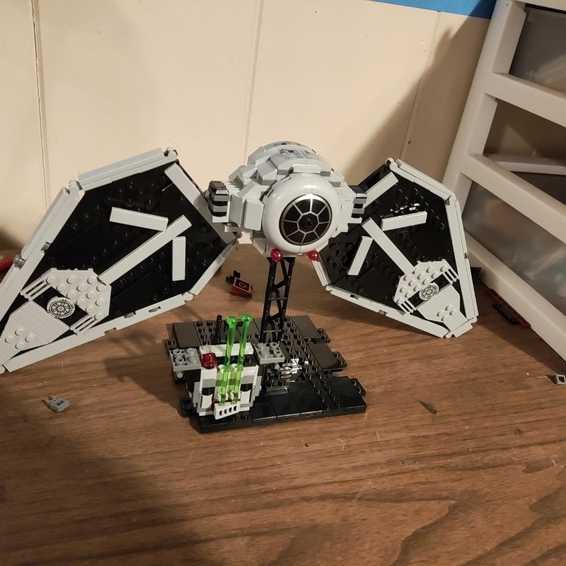 LEGO MOC TIE Predator by AraJosiah | Rebrickable - Build with LEGO