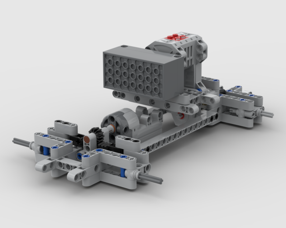 LEGO MOC Rc drift chassis buwizz 2.0 by Pingy5 | Rebrickable - Build ...