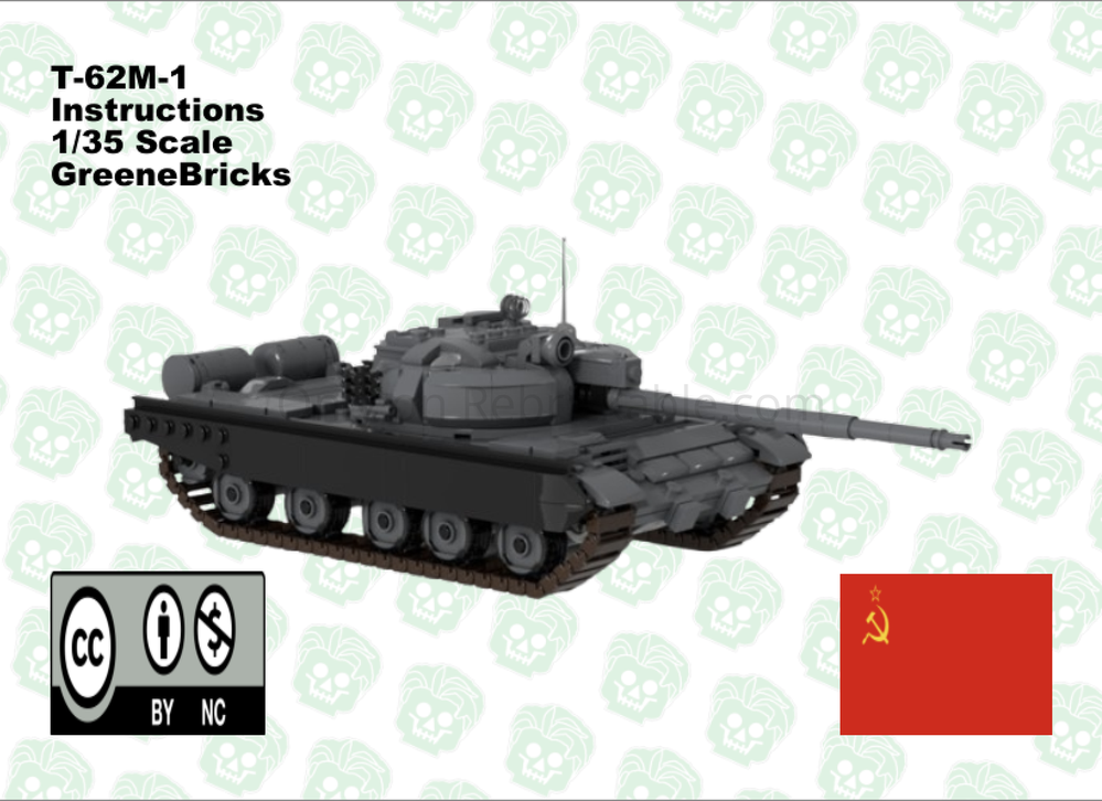 LEGO MOC T-62M-1 by GreeneBricks | Rebrickable - Build with LEGO