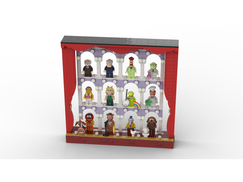 LEGO MOC Muppets Theater Picture Frame by TheZingo | Rebrickable ...