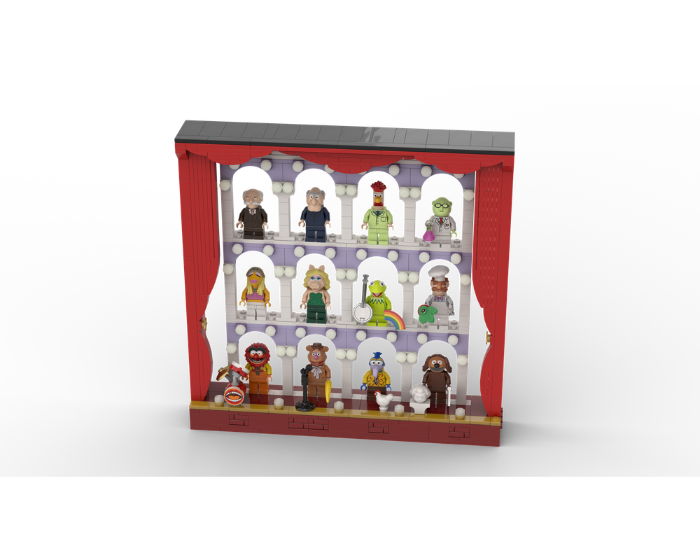 LEGO MOC Muppets Theater Picture Frame by TheZingo | Rebrickable ...
