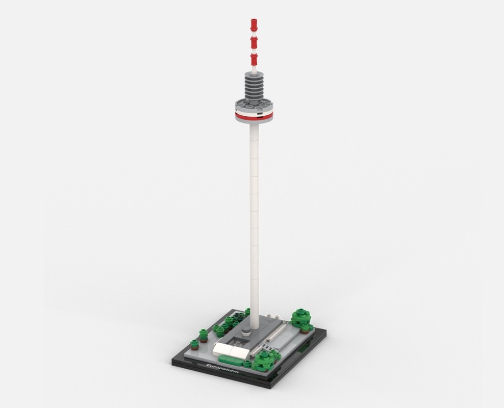 LEGO MOC-217411 Europaturm by frankfurtersteine | Rebrickable - Build ...