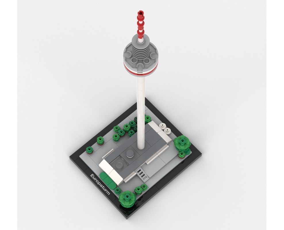 LEGO MOC-217411 Europaturm by frankfurtersteine | Rebrickable - Build ...