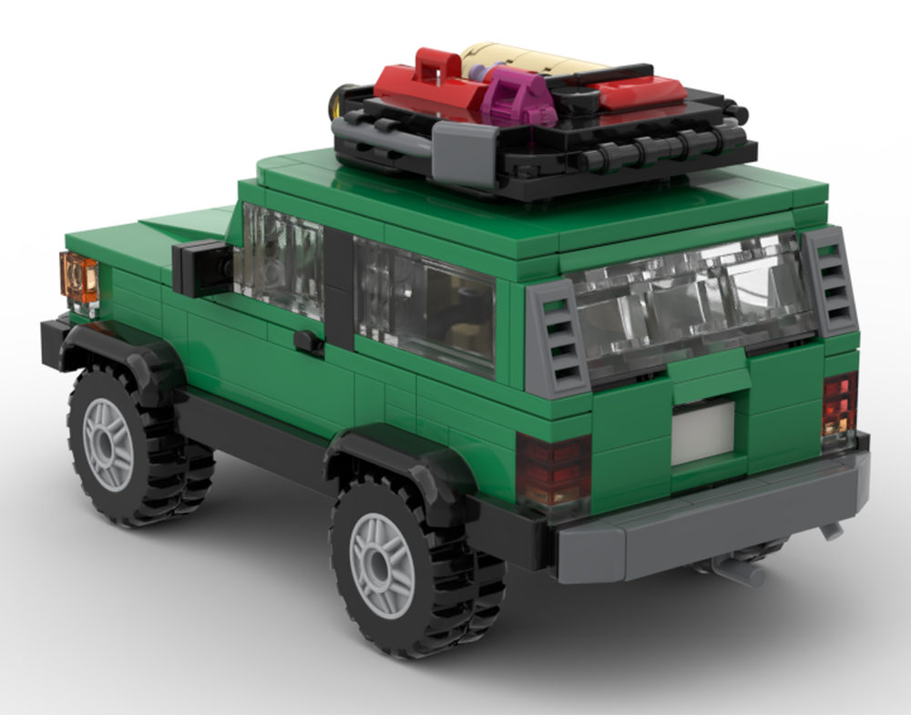 LEGO MOC Jeep Cherokee XJ Overlanding by BowTiedTurismo | Rebrickable ...