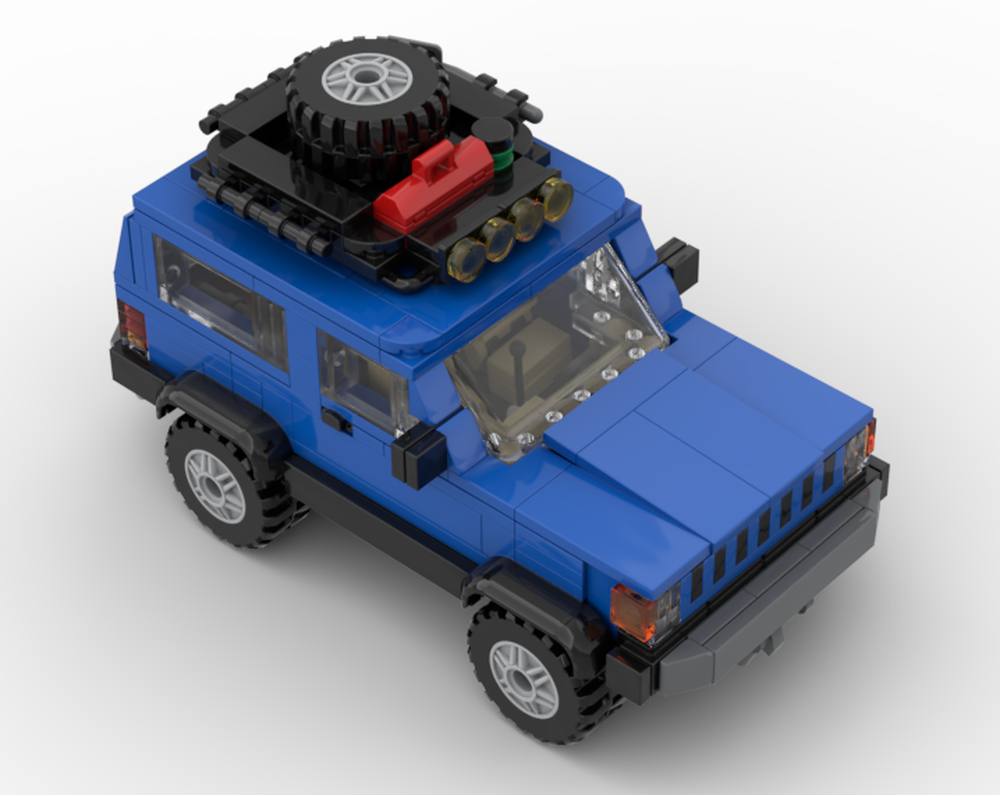 LEGO MOC Jeep Cherokee XJ Overlanding by BowTiedTurismo | Rebrickable ...
