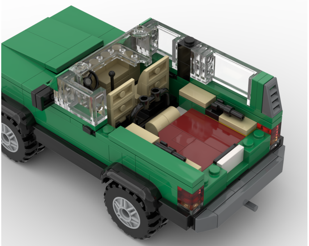 LEGO MOC Jeep Cherokee XJ Overlanding by BowTiedTurismo | Rebrickable ...