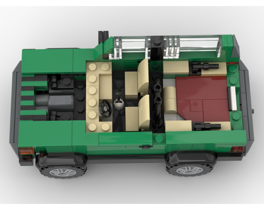 LEGO MOC Jeep Cherokee XJ Overlanding by BowTiedTurismo | Rebrickable ...