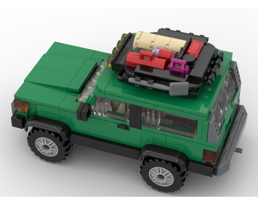 LEGO MOC Jeep Cherokee XJ Overlanding by BowTiedTurismo | Rebrickable ...