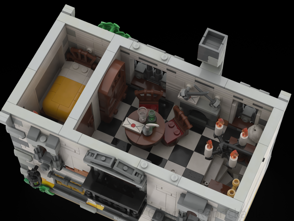 LEGO MOC-217416 Barracks - Fort Broadbrick by Vanestream | Rebrickable ...