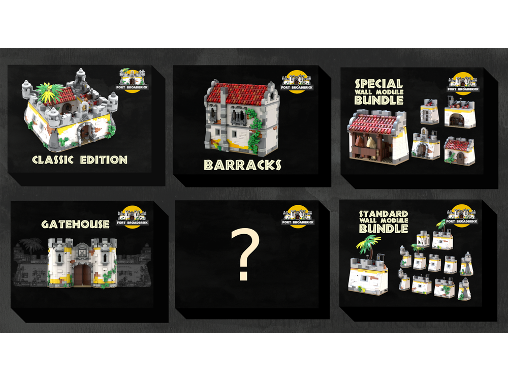 LEGO MOC-217416 Barracks - Fort Broadbrick by Vanestream | Rebrickable ...