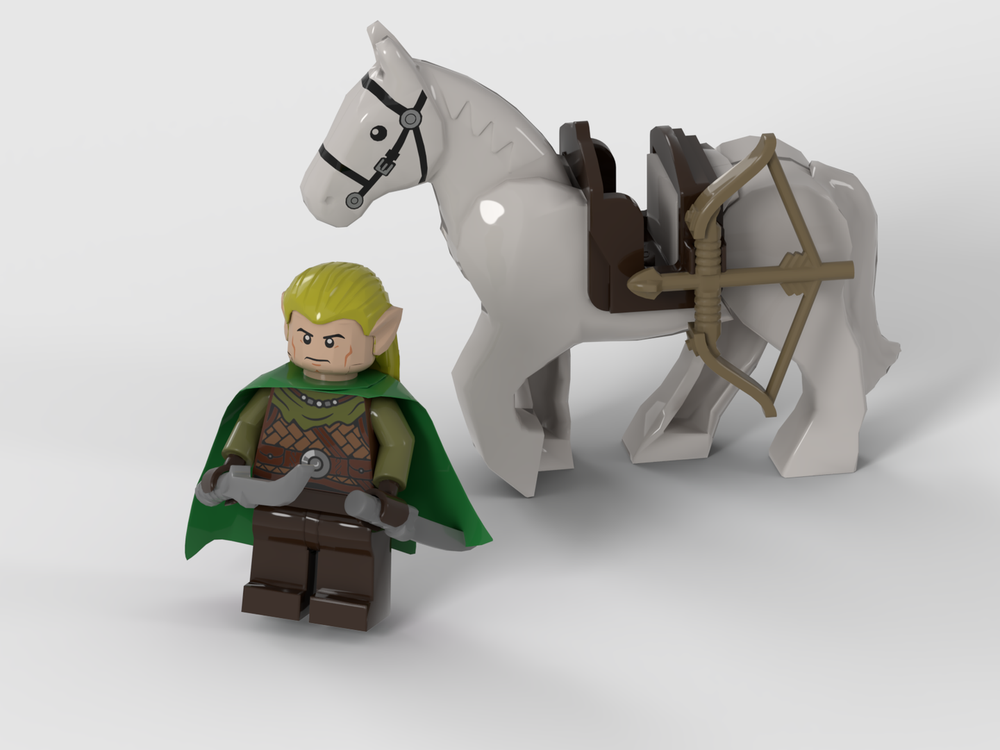 LEGO MOC-217424 Rivendell - Asfaloth and Glorfindel by Icarus ...