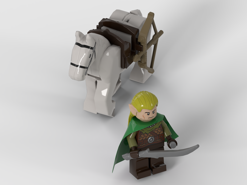 LEGO MOC-217424 Rivendell - Asfaloth and Glorfindel by Icarus ...
