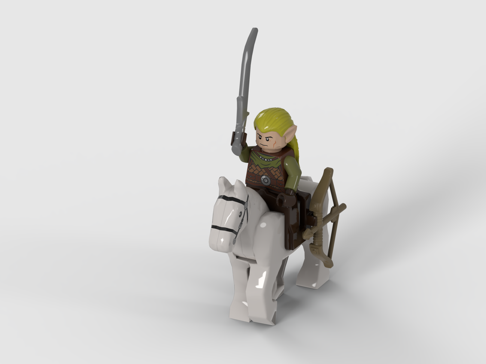 LEGO MOC-217424 Rivendell - Asfaloth and Glorfindel by Icarus ...