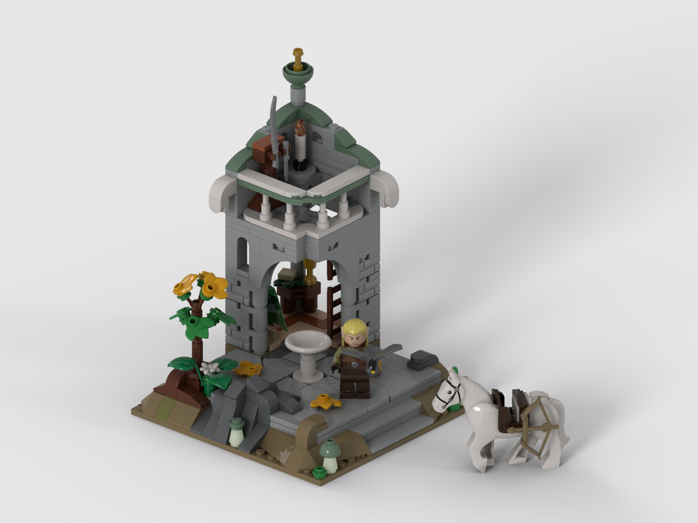 LEGO MOC-217424 Rivendell - Asfaloth and Glorfindel by Icarus ...