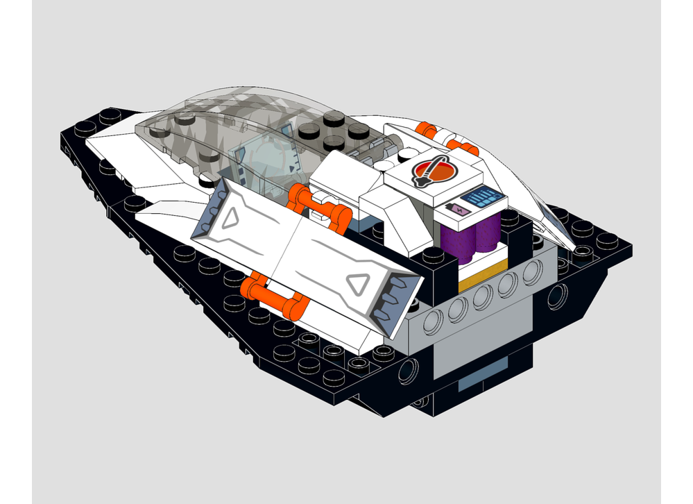 LEGO MOC 60429 Modular Spaceship by crazy8ron | Rebrickable - Build ...