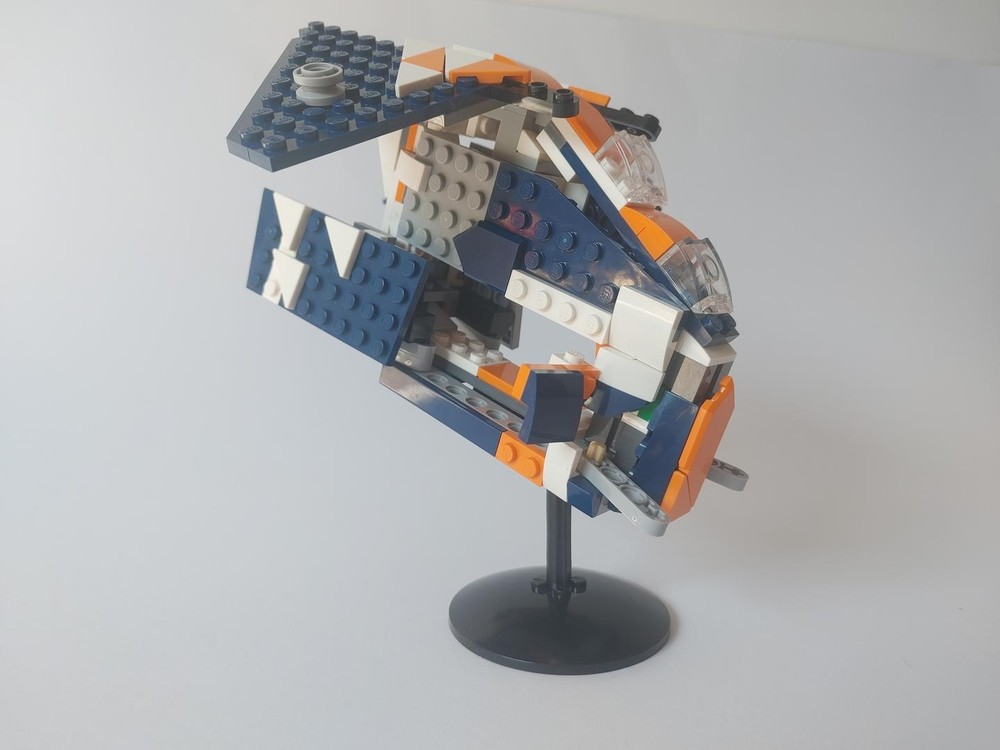 LEGO MOC Republic Gunship - Supersonic-jet 31126 alternate build by ...