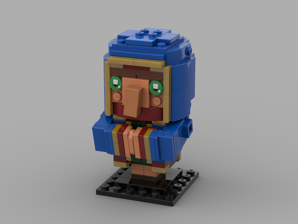 LEGO MOC Wandering Trader Brickheadz by Penguins and plastic ...