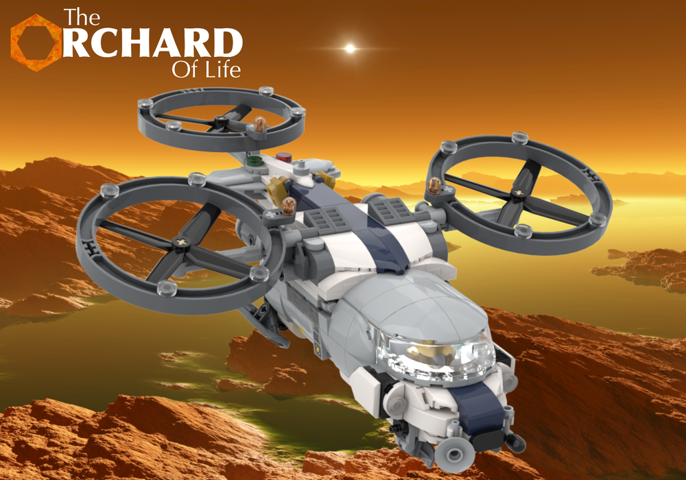 LEGO MOC Cormorant Rotocopter (Titan Configuration) by OrchardBuilds ...