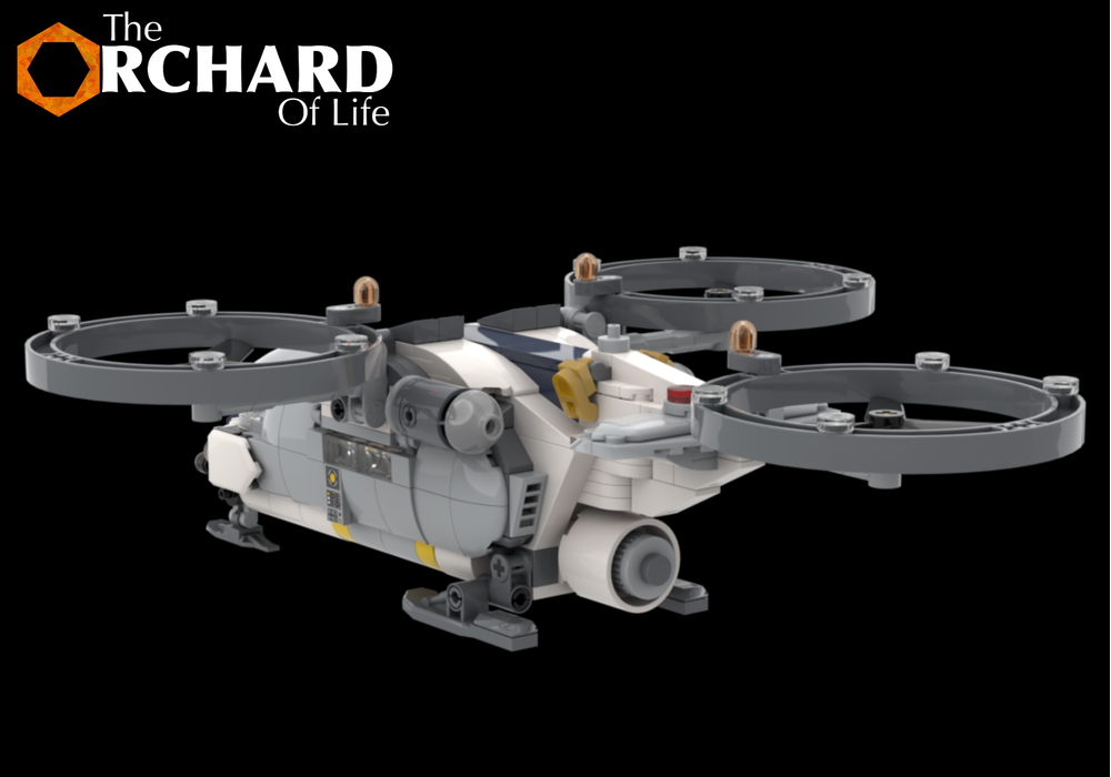 LEGO MOC Cormorant Rotocopter (Titan Configuration) by OrchardBuilds ...