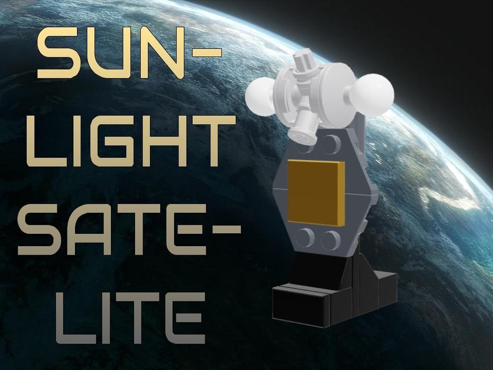 LEGO MOC Mini Planet Sunlight Satellite by bentbliley | Rebrickable ...