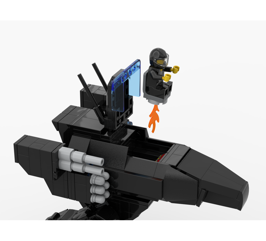 LEGO MOC Raven by RhoMoonCo | Rebrickable - Build with LEGO