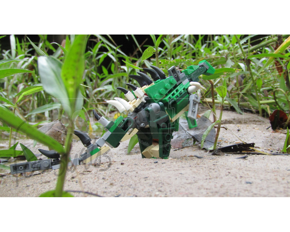LEGO MOC 31058 Kentrosaurus aethiopicus 1:27 scale by Foosbubs ...