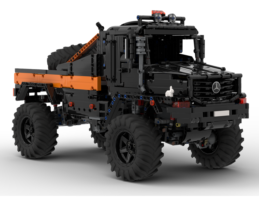 LEGO MOC Mercedes Zetros by denismers | Rebrickable - Build with LEGO