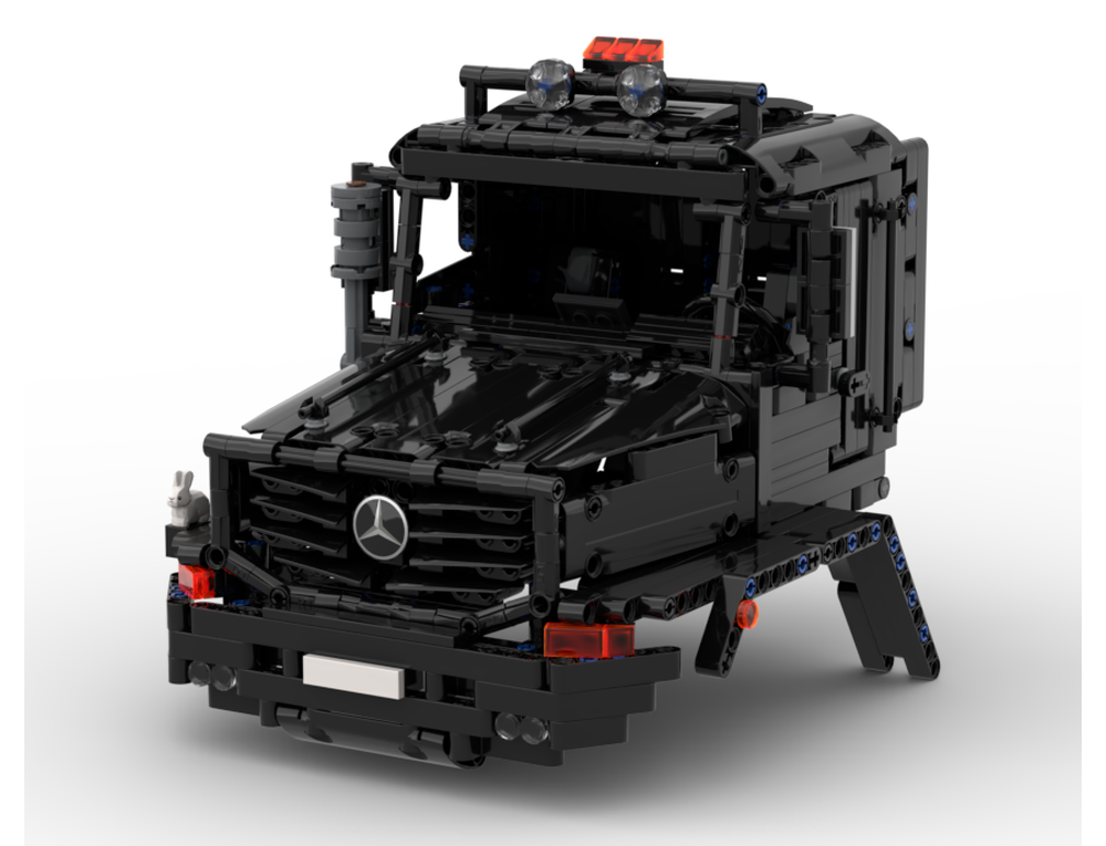 LEGO MOC Mercedes Zetros by denismers | Rebrickable - Build with LEGO