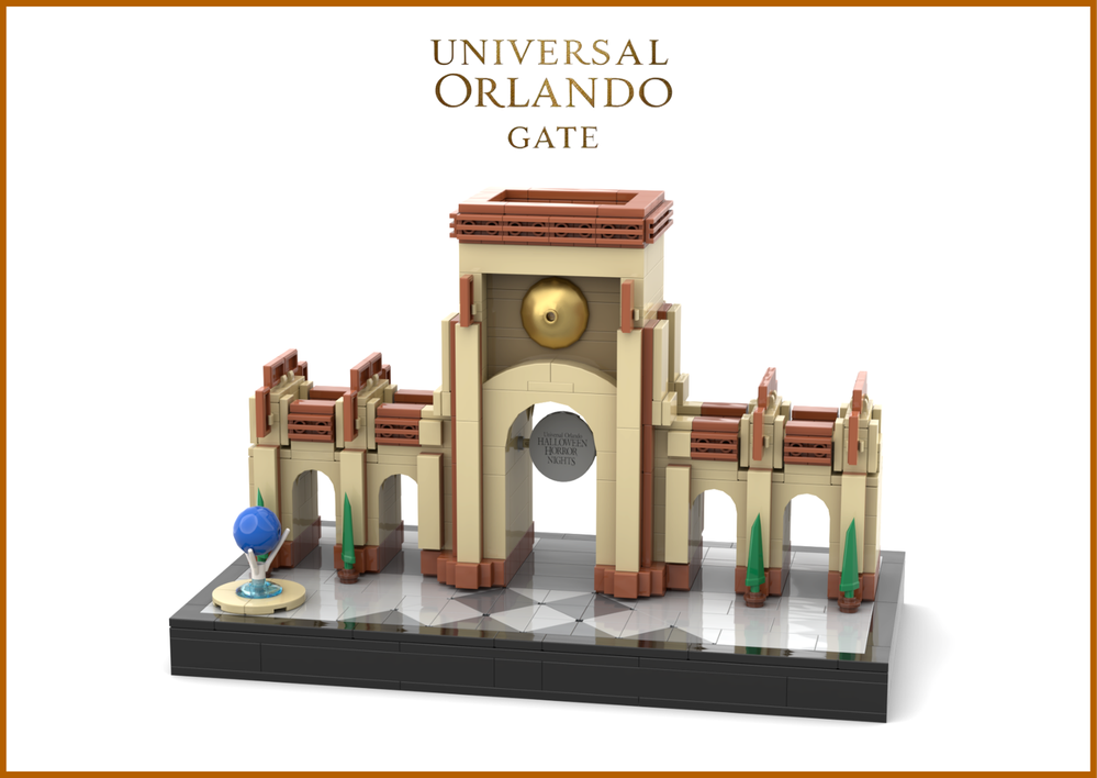 LEGO MOC Universal Studios Orlando Gate by Coasters.bricks.worldwide ...