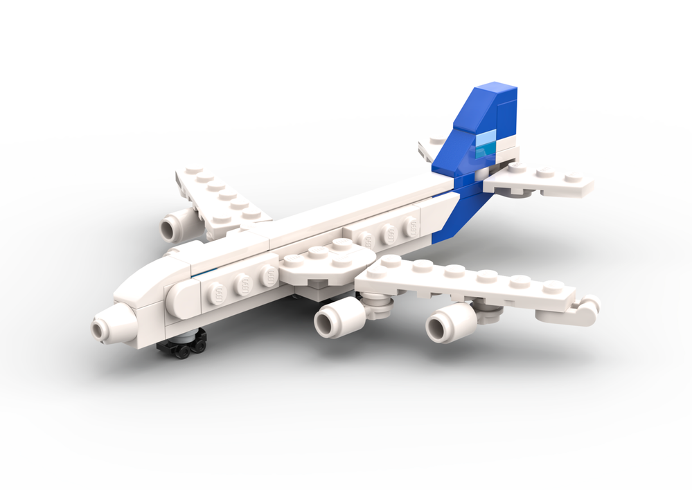 LEGO MOC Airbus A340-200 by The Bobby Brix Channel | Rebrickable ...