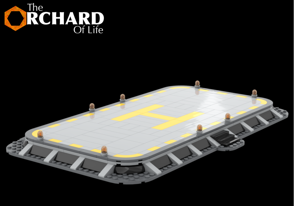 LEGO MOC Cormorant Landing Pad by OrchardBuilds | Rebrickable - Build ...
