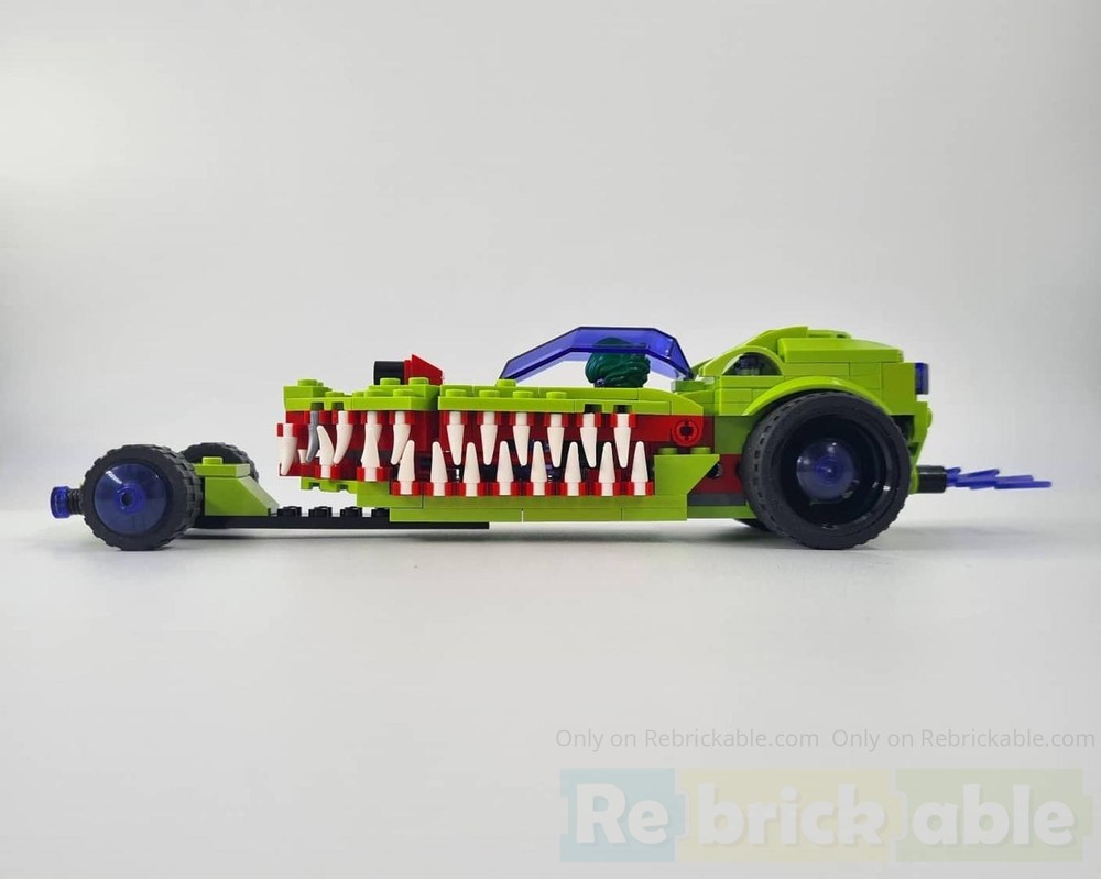 LEGO MOC Loco Croco by fourfaces | Rebrickable - Build with LEGO