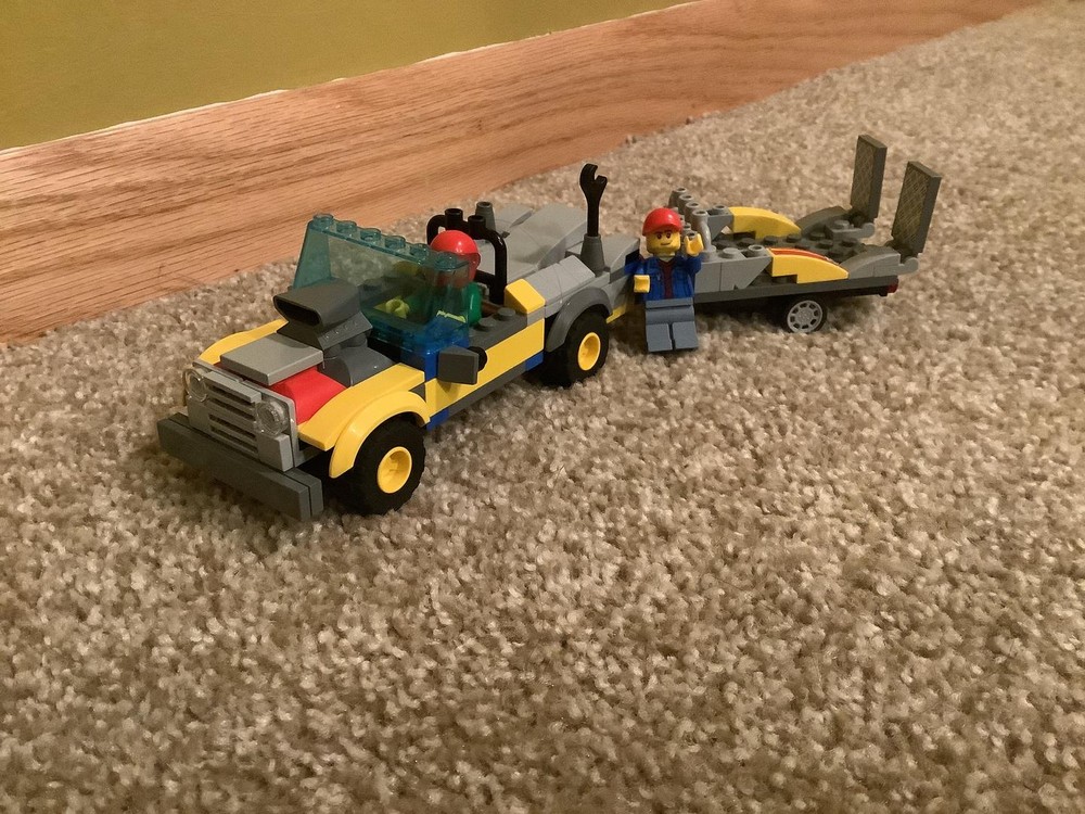 LEGO MOC Dune Racer And Trailer by ORBcreations | Rebrickable - Build ...