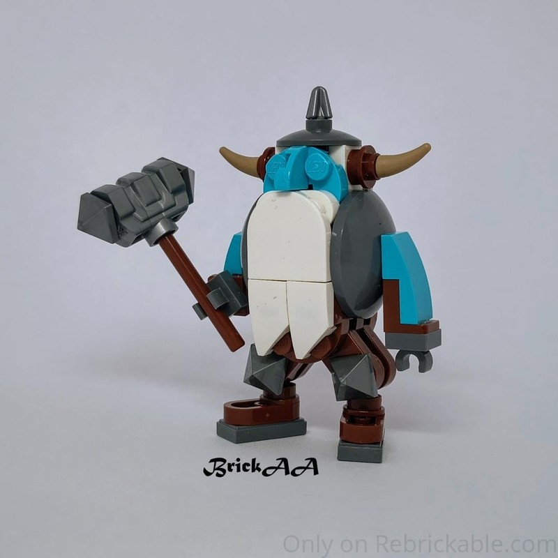 LEGO MOC-217480 Frost Giant by BrickAA | Rebrickable - Build with LEGO
