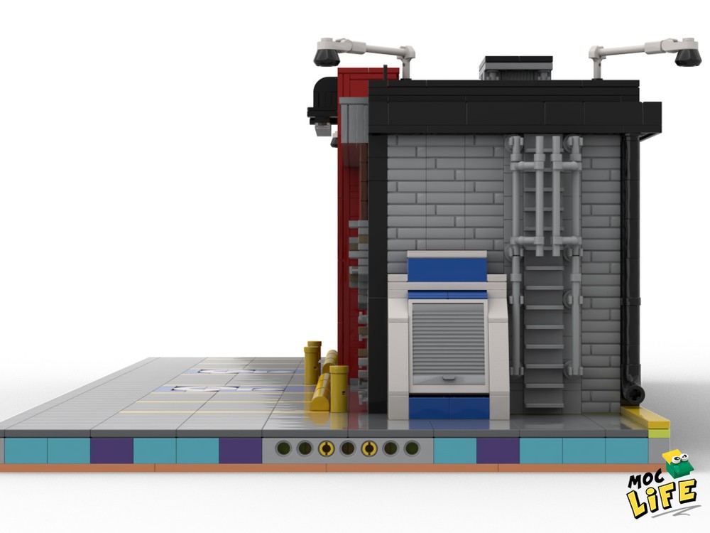LEGO MOC Modern convenience store by MocLife | Rebrickable - Build with ...