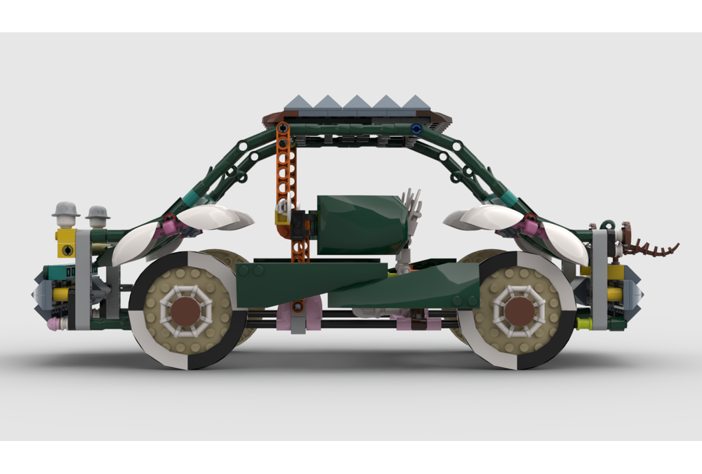 LEGO MOC-217483 Orchid car - 10311 Orchid alternate by Kazpet Creations ...