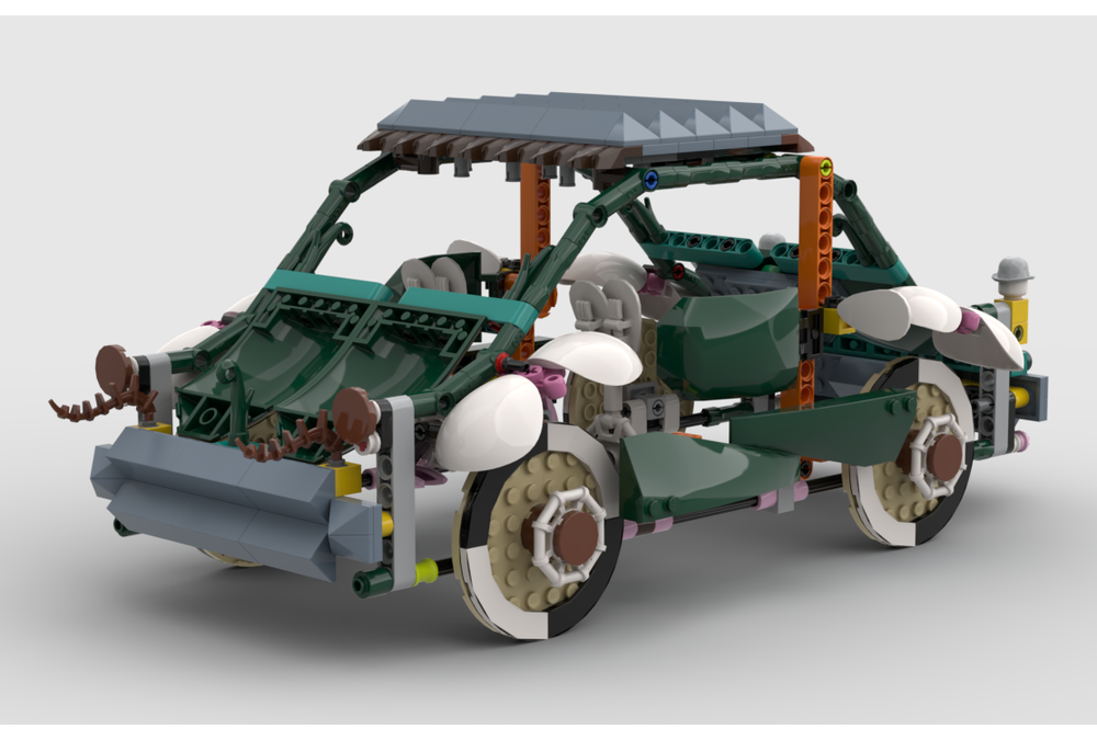 LEGO MOC Orchid car - 10311 Orchid alternate by Kazpet Creations ...