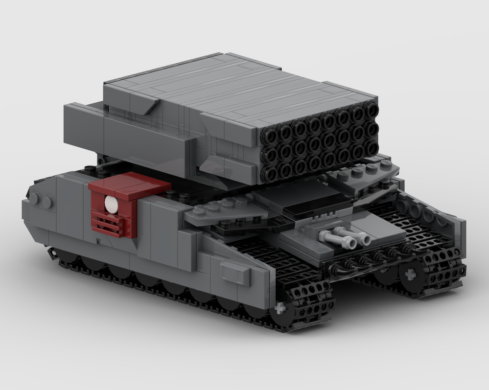 LEGO MOC Automaton Barrager Tank by Automaton Bricks | Rebrickable ...