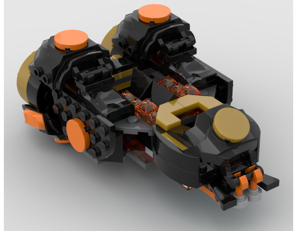 LEGO MOC 71806 Cole's Armoured Speeder by thekitchenscientist ...