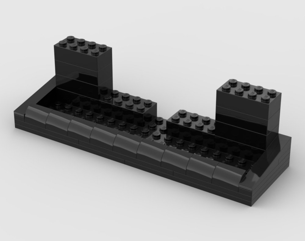 LEGO MOC Stand for 7" x 5" Photo Frame (Portrait) by CarwynOliver ...