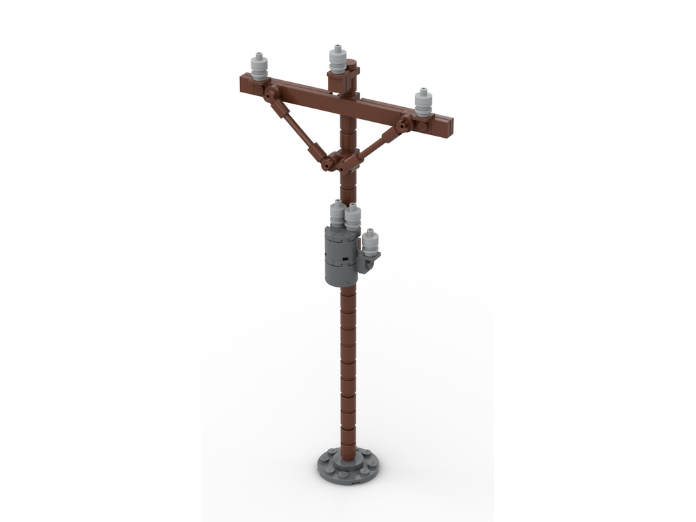 LEGO MOC Distribution Pole 01 by kdjones56 | Rebrickable - Build with LEGO
