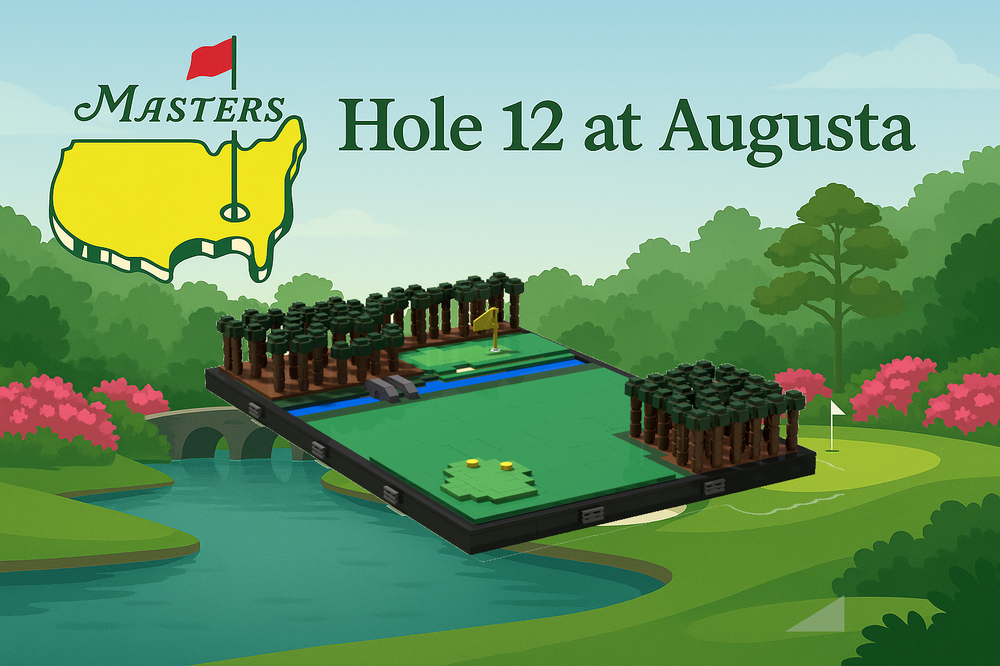 LEGO MOC-217524 Hole 12 at Augusta by ClayBirdBricks | Rebrickable ...
