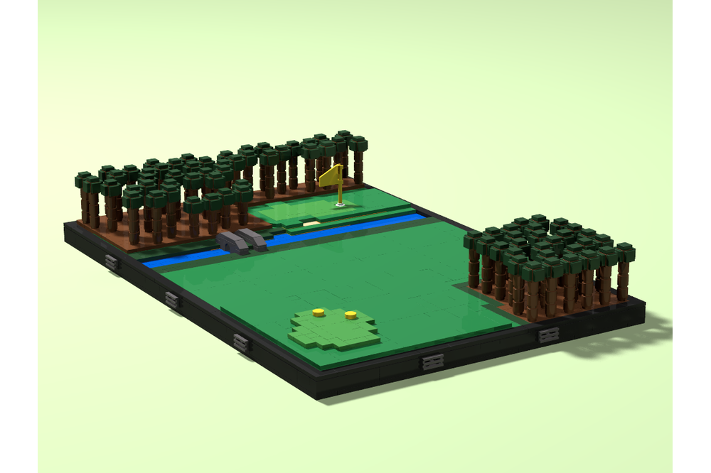 LEGO MOC-217524 Hole 12 at Augusta by ClayBirdBricks | Rebrickable ...