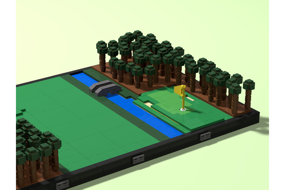 LEGO MOC-217524 Hole 12 at Augusta by ClayBirdBricks | Rebrickable ...